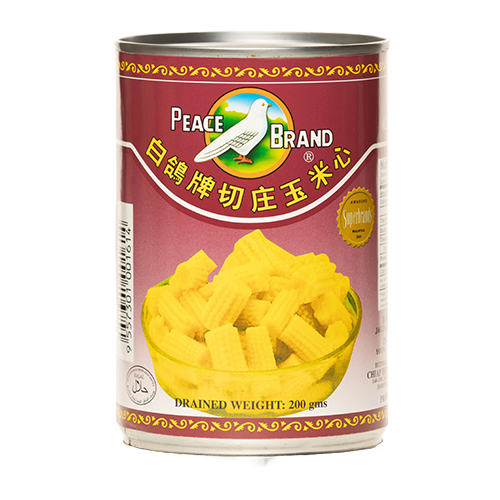 Peace Brand Fancy Grade Golden Cut Corn白鸽牌切庄玉米心 – CHC PEACE