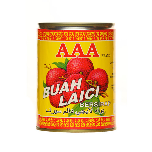 AAA Brand Lychees In Syrup AAA牌黑葉荔枝 – CHC PEACE